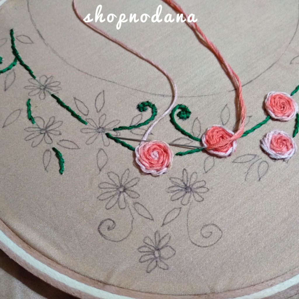 Hand Embroidery Design for Your Dress Neck - Shopno Dana