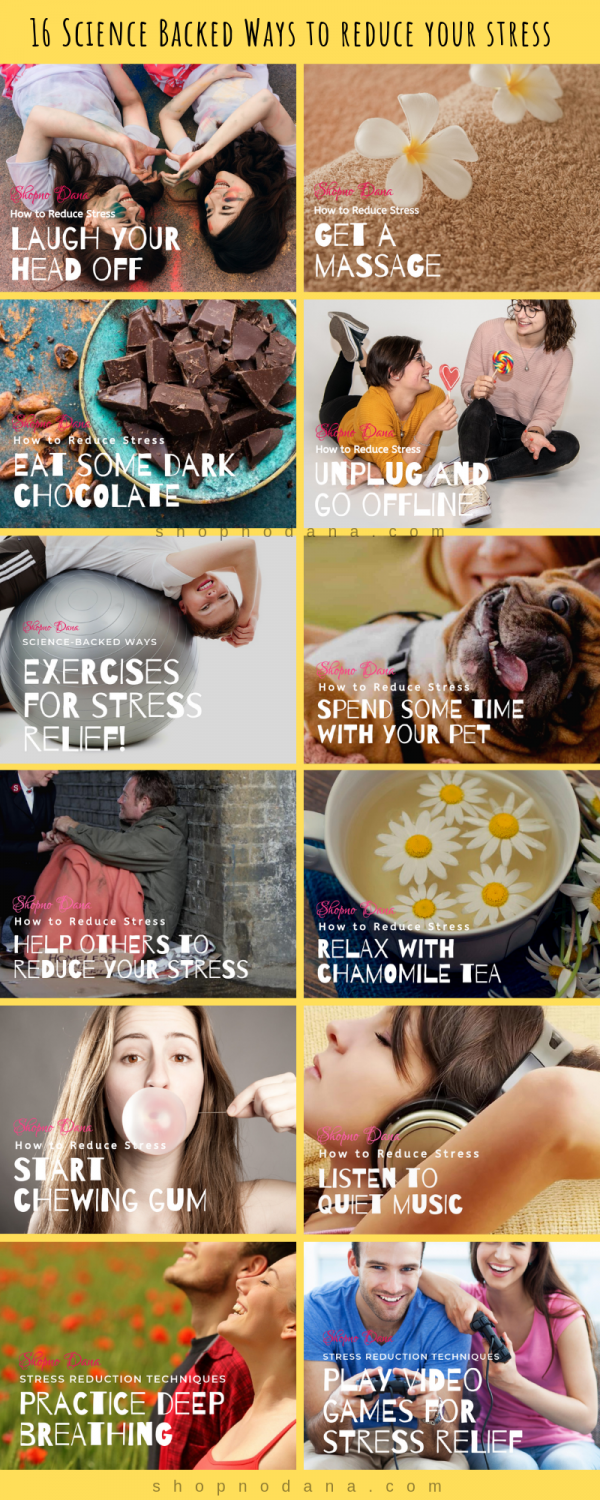 How to Reduce Stress-16 Science Backed Ways - Shopno Dana