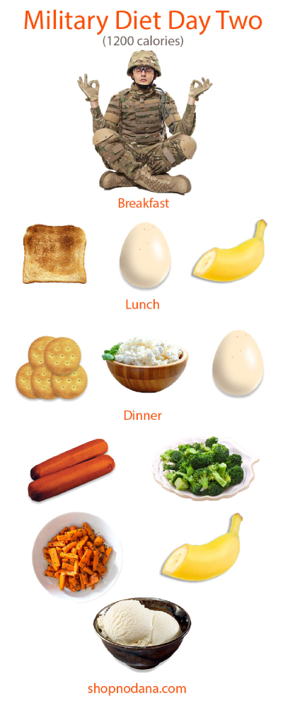The Military Diet-You Can Lose Up To 10 Pounds in One Week! - Shopno Dana