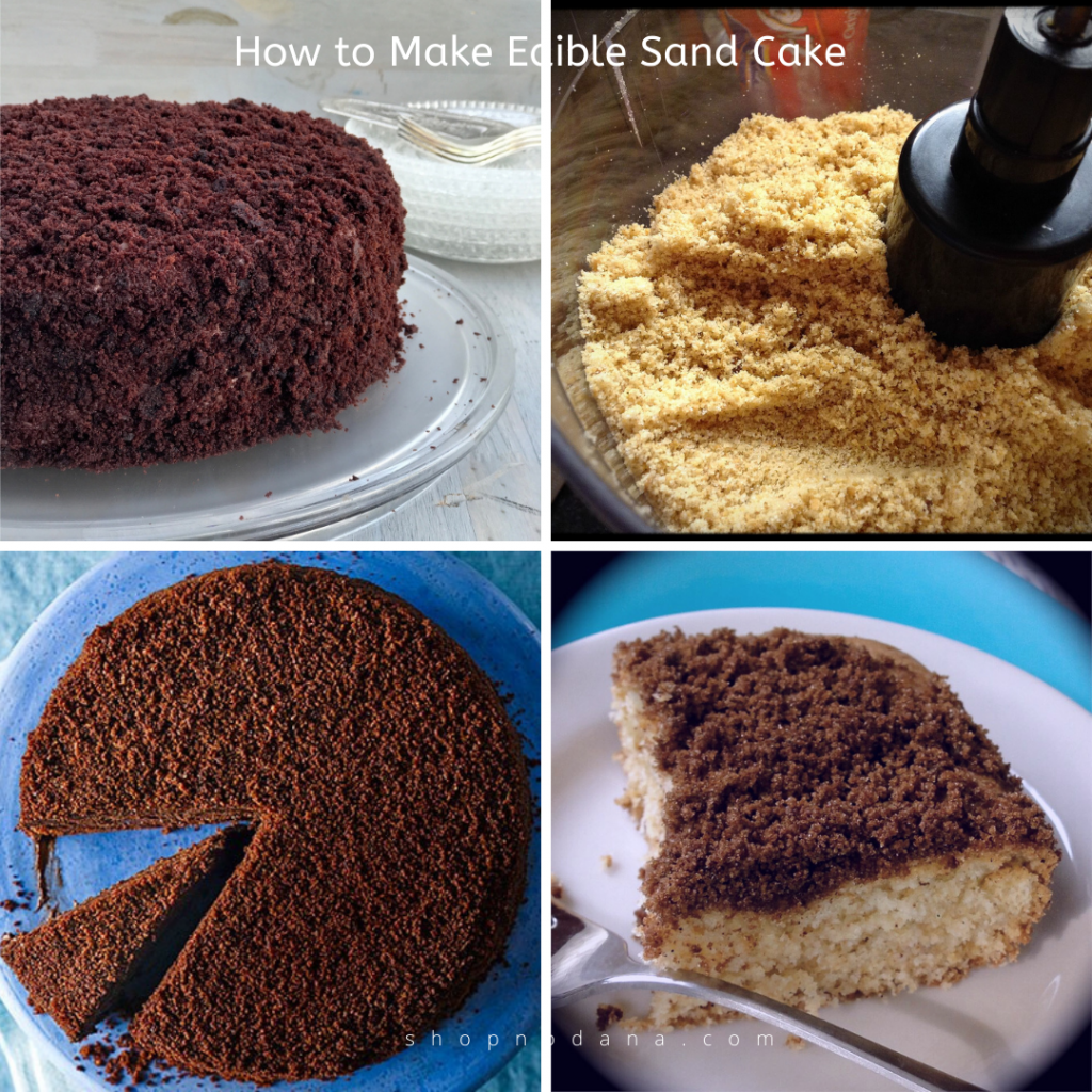 How to Make Edible Sand Cake - Shopno Dana